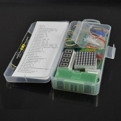 Enthusiasts Starter Kit for Arduino with 830 Breadboard and Mini Sevor Diy Learning parts