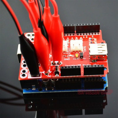 Electronic Starter Kit for Arduino of Makey Makey Analog Touch Keyboard Uno r3 Board Touch Key USB Shield