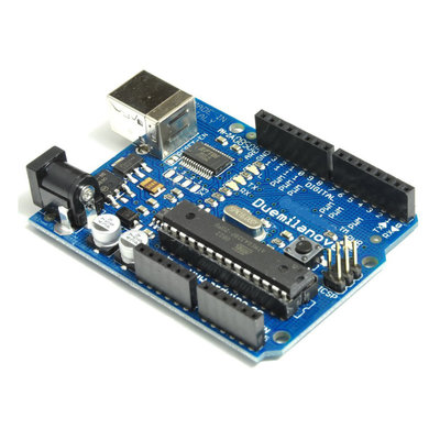 Duemilanove 2009 Board for Arduino ATMega328 20PU Microcontroller
