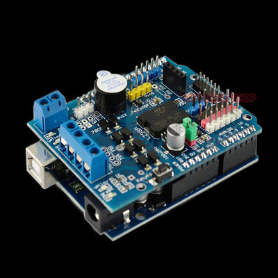 L298P Motor Driver Shield for Arduino L298 Expansion Board DC Stepper Drive Module