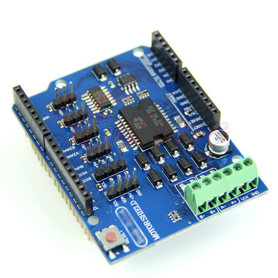 New L298P Shield R3 for Arduino UNO 2560 DC Motor Driver Module 2A H-Bridge 2 way