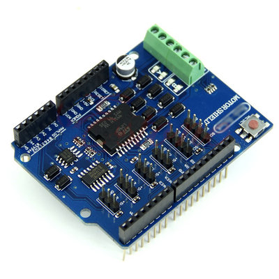 New L298P Shield R3 for Arduino UNO 2560 DC Motor Driver Module 2A H-Bridge 2 way