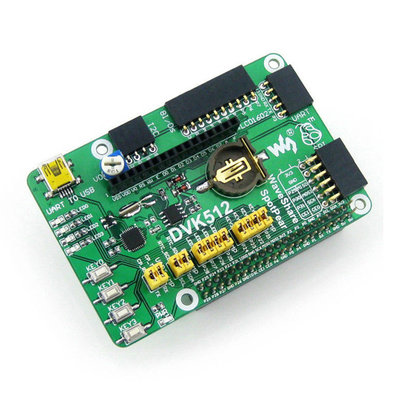 DVK512 GPIO Expansion Board Shield for Raspberry Pi Model B+ Pie 2 Kit