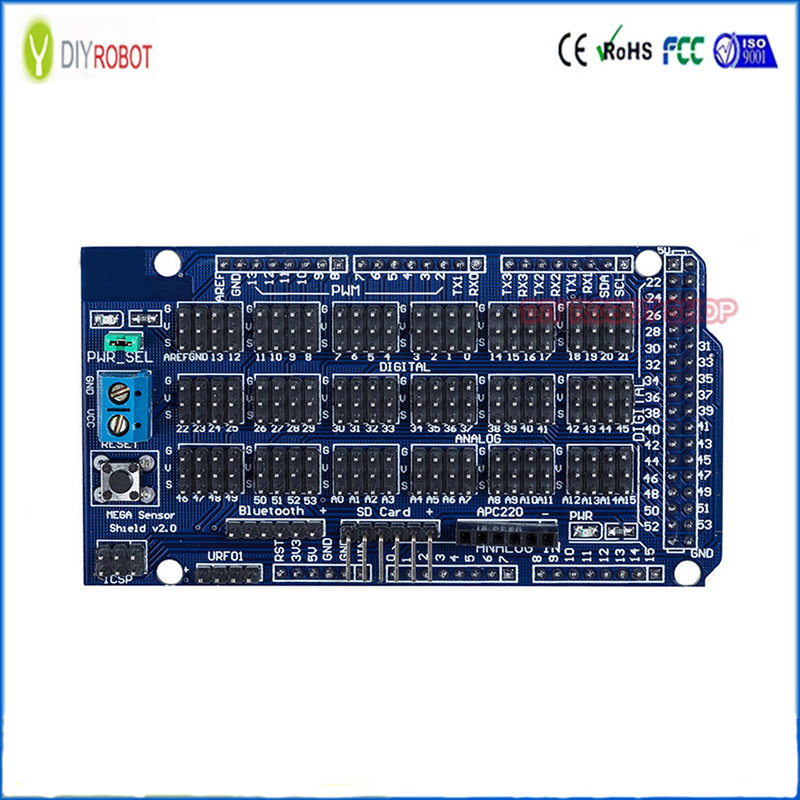 MEGA Sensor Shield V1.0 for Arduino Dedicated Electronic Building Blocks Expansion Board V2.0
