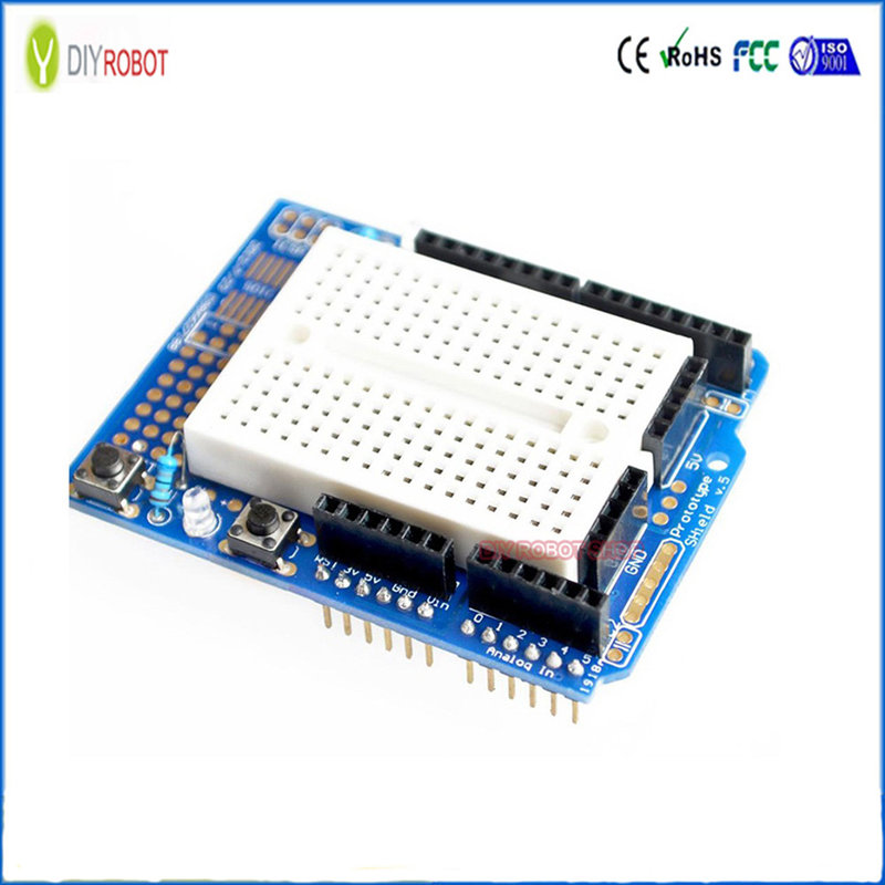 Proto Shield for ARDUINO UNO ProtoShield Prototype Expansion Board with SYB-170 Mini Breadboard Based