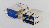 Usb Connector USB-AF3.0 180º Insert plate