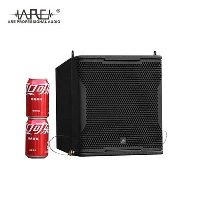 ARE Audio Line Array Speakers Passive Line Array with Eight Single 10" Full Range and Four 18" Bandpass Subwoofers