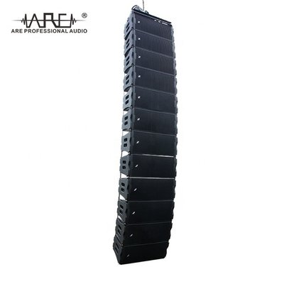 ARE Audio Line Array Outdoor System with Eight Dual 12" Full Range and Four 24" Bandpass Subwoofers