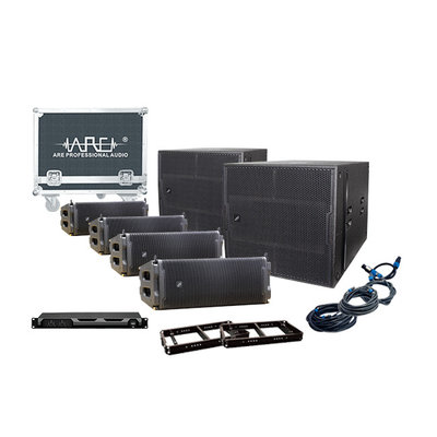 ARE Audio Line Array Set Professional Audio System Waterproof Speaker Dual 8 Inch Outdoor Speaker Line Array