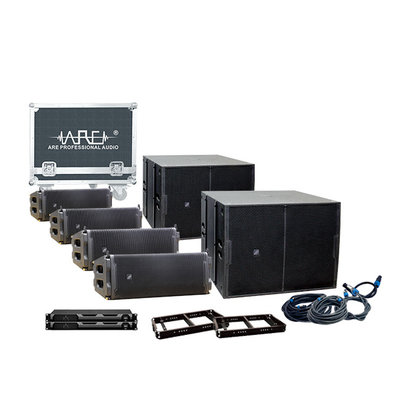 ARE Audio Dual 10" Line Array Professional Audio System Passive Line Array for Medium-sized Performances