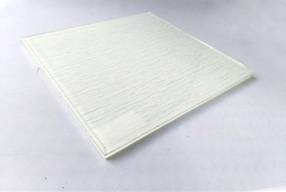 Eco Friendly Clear PVB Laminated Glass Panels Low Iron Long Life Time