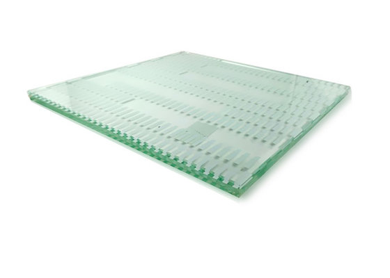 CE Standard Pvb Laminated Safety Glass , Heat Strengthened Laminated Glass