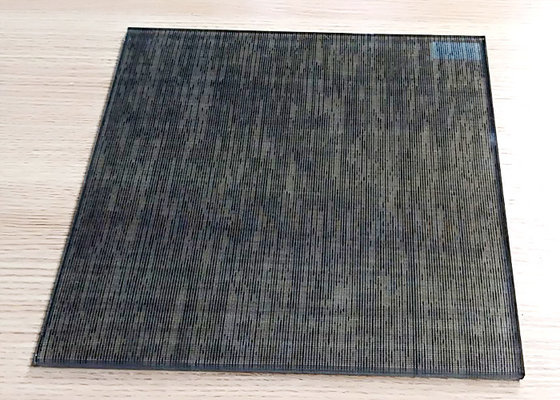 Adamant Coloured PVB Laminated Glass Flat Shape No Bubble Easy Installation