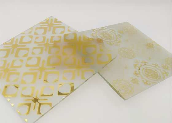 Ultra Clear Acid Etched Glass , Solid Tempered Glass Sheets Long Life Span