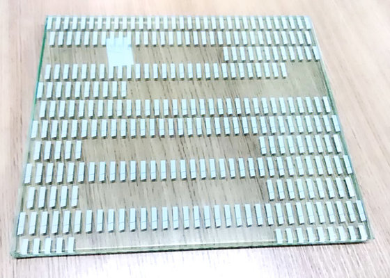 Decorative Ceramic Frit Glass High Temperature Process Straight / Polished Edge