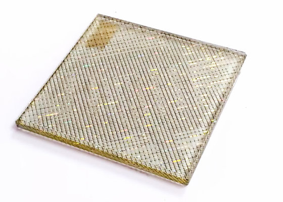 Hotel Frosted Art Decorative Glass 12 Mm Thick Light Transmittance Customized