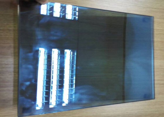 6 Mm / 8 Mm Reflective Laminated Glass No Harmful Substances Pencil Polish