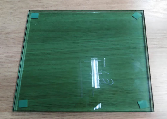 Green Laminated Float Glass , One Way Reflective Glass Easy Maintenance