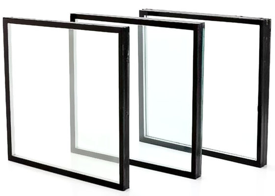 Double Glazed Low E Glass Curve Shape Thermal Performance Fit Door / Window