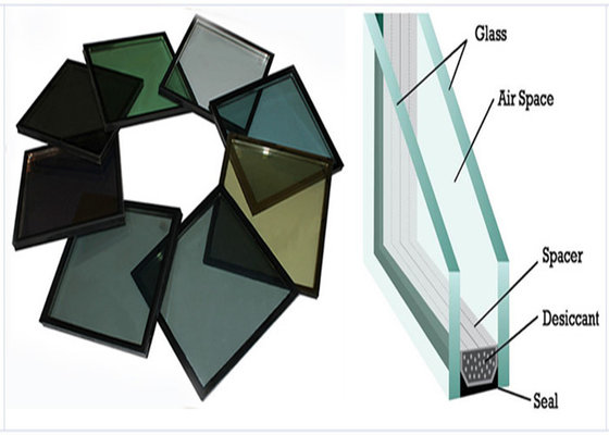 Hollow Low E Insulated Glass Saving Energy For Commercial Buildings Windows