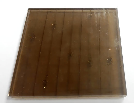 Sandblast Translucent Laminated Glass , 6mm Laminated Glass Long Life Span