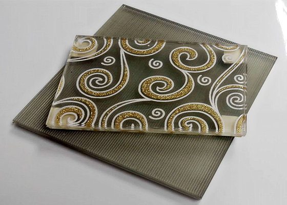 Tempered Art decorative removable Hotel partition Home Screen partition glass wall
