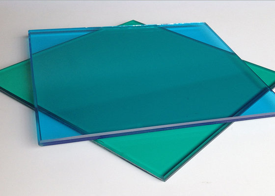 Stable Toughened Laminated Tempered Glass Customized Size For Balustrade Walkway