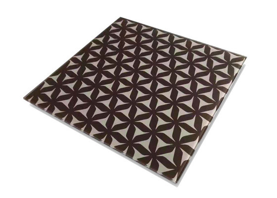 Customized Ceramic Frit Glass , Ceramic Frit Spandrel Glass For Building