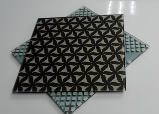 Commercial Ceramic Frit Glass 10 Mm Thickness 3d Silk Screen Printing