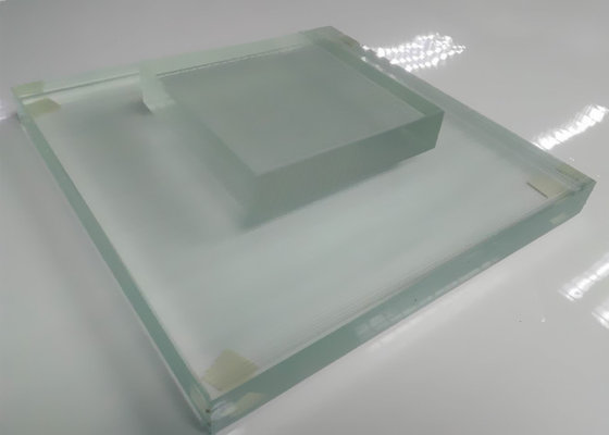 Commercial Building PVB Bullet Resistant Glass High Temperature Process