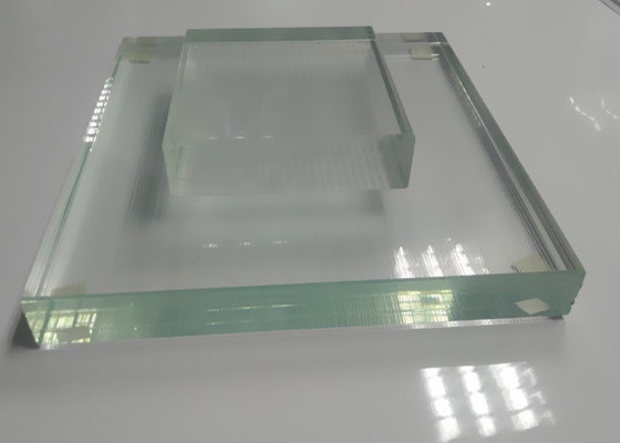 Flat Sheet Forced Entry Physical Attack Resistant Anti Bullet Glass For Bank Vehicle Car