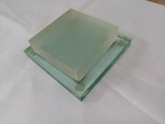 Polished Premium Laminated Tempered Glass Toughened Sound Protection For Door