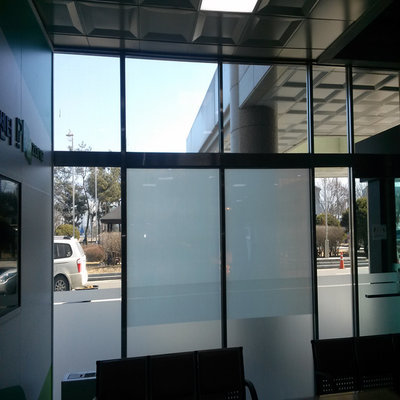 Smart Partition Private Acid Door Deep Etching Glass Anti Peeping With Smart Film