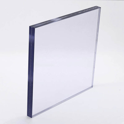 Crystal Safety Tempered PVB Laminated Glass Clear Fence Panels Hollow Solid Structure