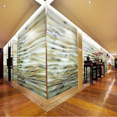 Decorative PVB Film Laminated Glass High Temperature Resistant For Window / Garden
