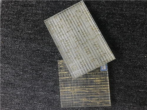 Decoration Art Laminated Glass YIDA Hollow Solid / Hollow Structure High End Design