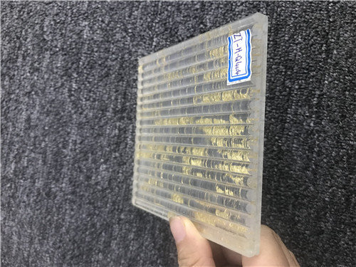 Decoration Art Laminated Glass YIDA Hollow Solid / Hollow Structure High End Design