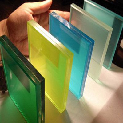 Bedroom Laminated Tempered Glass Color Customized Decorative Back Painted 5-10mm Thickness