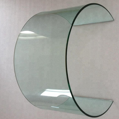 5mm -25mm Hot Curved Glass Tempered Glass For Balcony Fence Dressing Table Glass