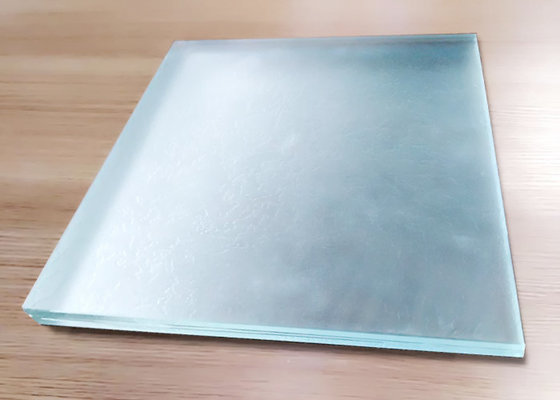 Decorative Curved Tempered Glass , Pvb Film Laminated Glass 12 Millimeter Thick