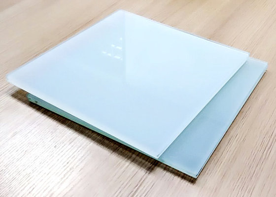 Ultra White Translucent Laminated Glass , Window 6 Mm Double Glazed Glass