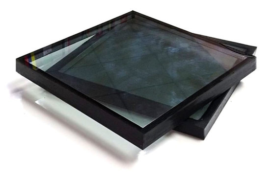 Building Double Vacuum Insulated Glass Hollow / Solid Structure CE Standard 
