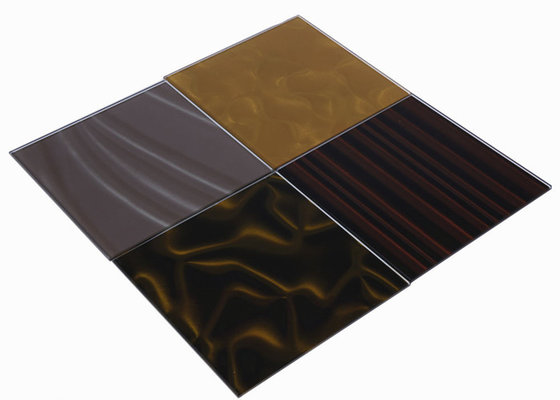 Adamant Art Decorative Glass , Flat Decorative Window Film Stained Glass