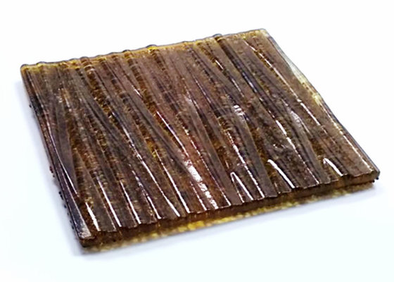 Windproof Custom Art Laminated Glass Solid Structure CCC Certification