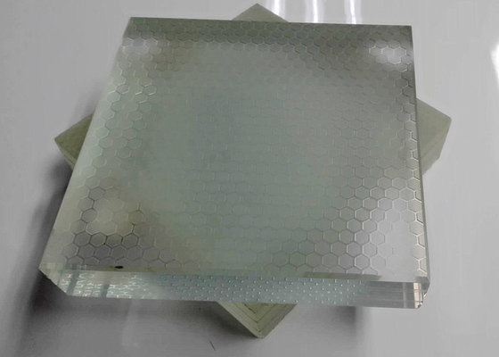 Durable Frosted Art Laminated Glass PVB / SGP / EVA Film Shock Resistant