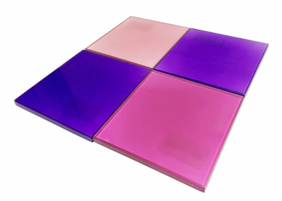 Multi Layer Eva Laminated Glass , Strength Building Decorative Glass Panels