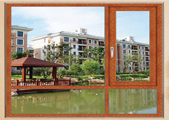 Waterproof Aluminium Glass Door / Aluminium Sliding Door With Glass Window