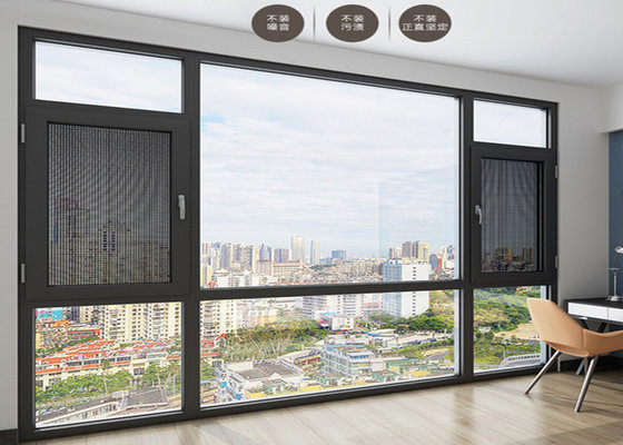 Anti Theft Double Glazed Sliding Doors Shock Resistant For Seal Balcony