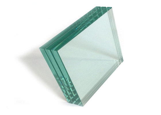 SGP Tempered Laminated Building Glass Bullet Resistant Clear Customized Size
