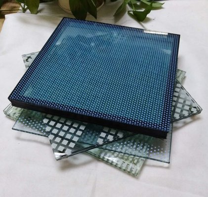Building Design Ceramic Coating Glass Decorative Clear Float Glass Glass Partition Wall Printed